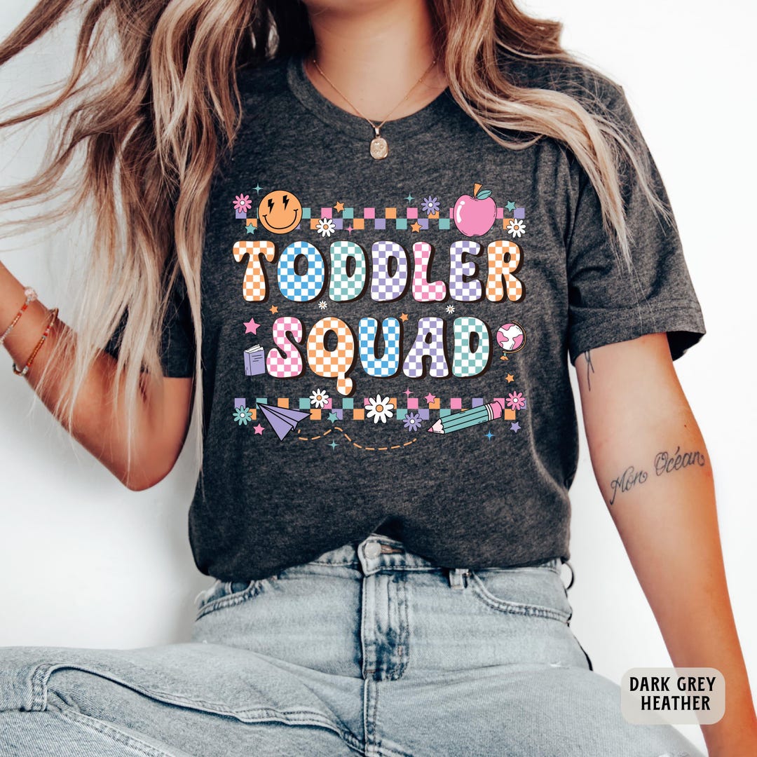 Childcare Provider Shirt Toddler Squad Shirt Baby Room Worker Shirt ...