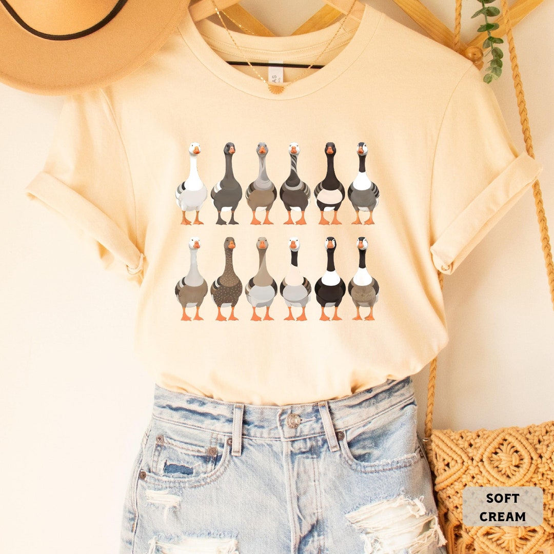 Goose Shirt Goose Bumps Shirt Cool Farm Shirt Animal Lover Gift Goose ...