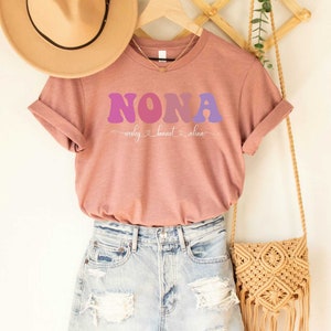 Custom Nona Shirt With Kids Names for Grandma Nona, Nona Christmas ...