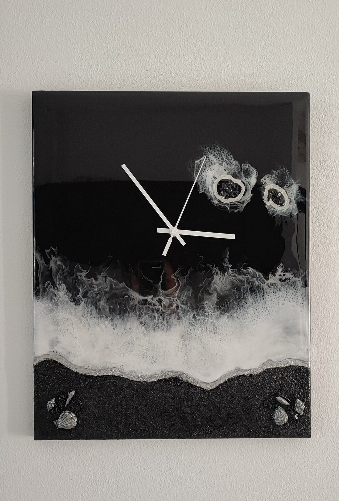 Black Sea Epoxy Resin Watch - Etsy