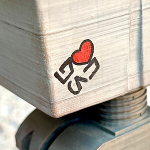 Walking Battery Bot 2 Sizes - Etsy