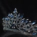 Navy Blue Bridal Crown,sapphire Blue Bridal Headpiece,luxury Blue ...