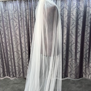 Bridal Veil Bridal off White Veil Bow Veil - Etsy