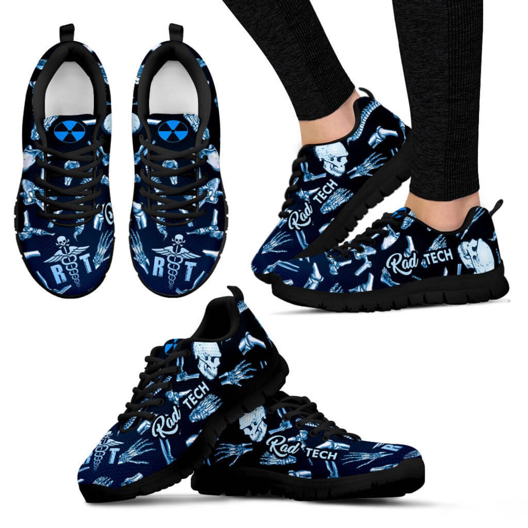 Rad Tech Sneakears Radiology Inspired Sneakers Radiologist - Etsy