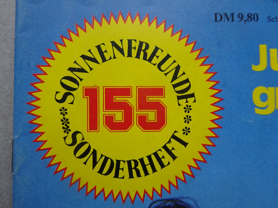 Sonnenfreunde Nr. 155 FKK Magazine Magazine Naturism Nudism - Etsy