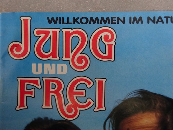 Jung Und Frei Nr 27 Naturist Magazine Magazine Magazine Etsy Uk