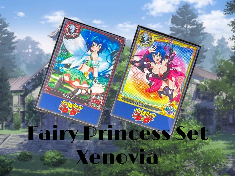 High School Dxd Cards | Fairy Princess Series Anime Waifu Card Sets ...