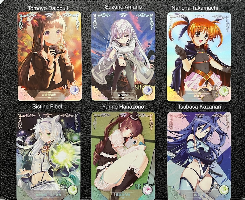 Waifu Cards Goddess Story 2 Yuan SSR & SR Cards Collectible Waifu Trading Cards - Etsy
