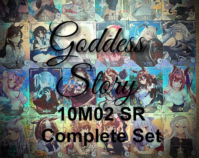 Waifu Cards | Goddess Story | 10M02 SR Cards Full Set - Collectible ...