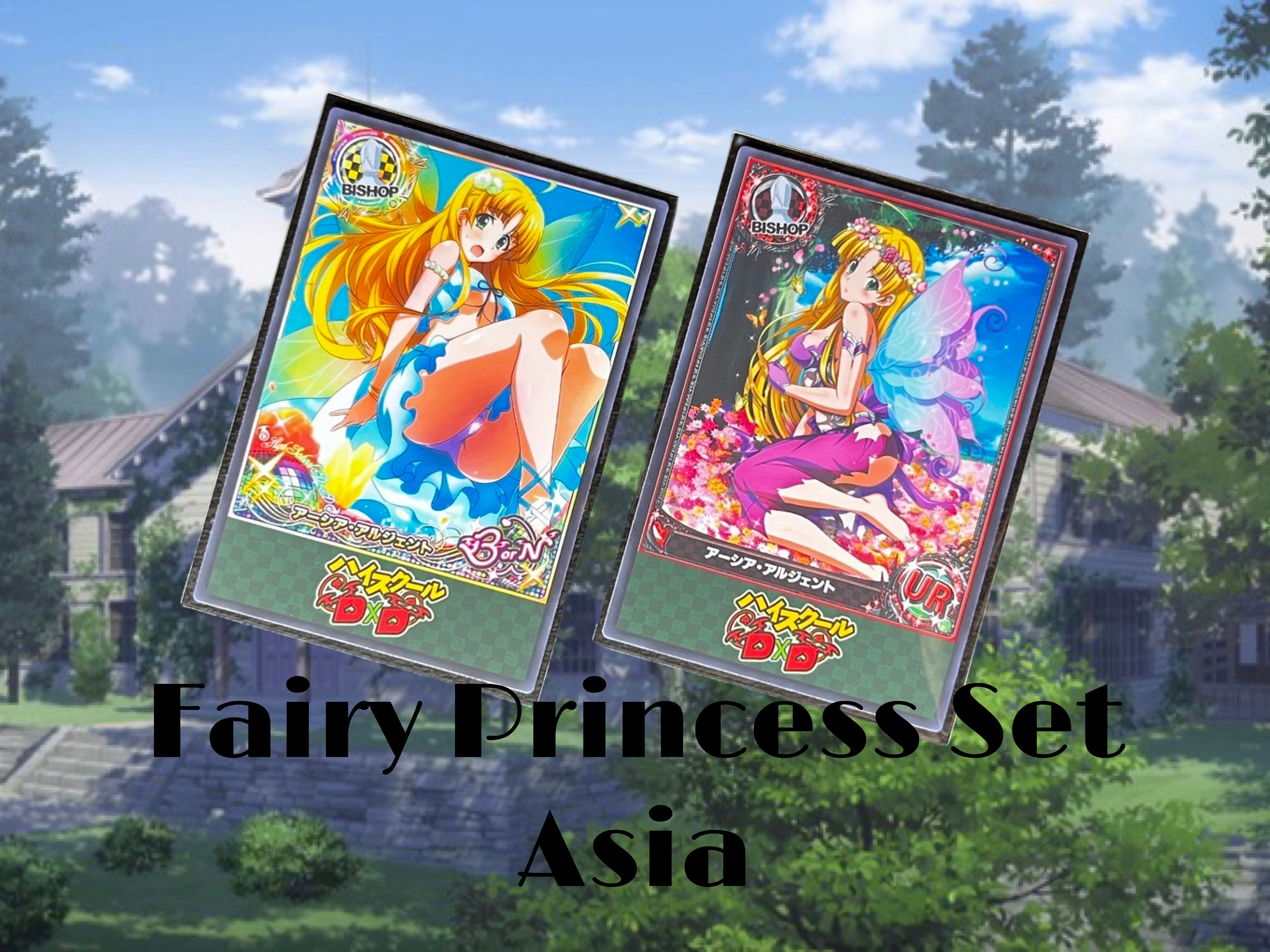 High School Dxd Cards | Fairy Princess Series Anime Waifu Card Sets ...