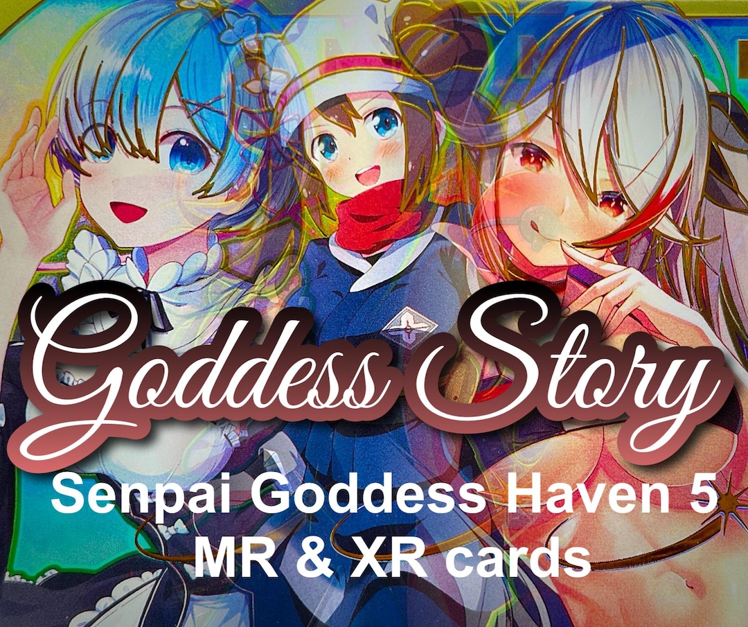 Waifu Cards | Goddess Story | Senpai Goddess Haven 5 MR & XR Cards ...