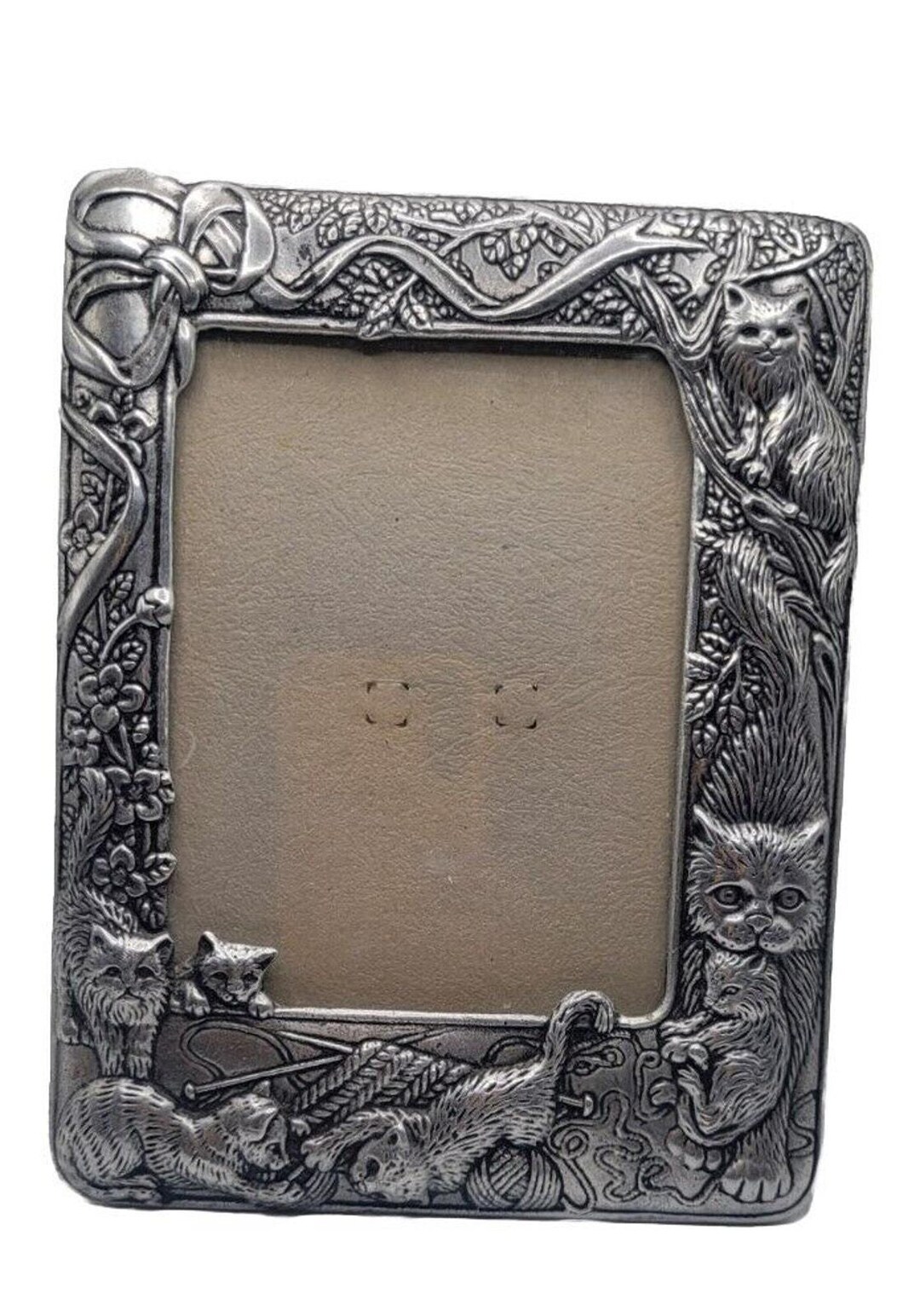 Vintage 1987 Arthur Court Cat Kitten Picture Frame 5.5x7 Photo Size - Etsy