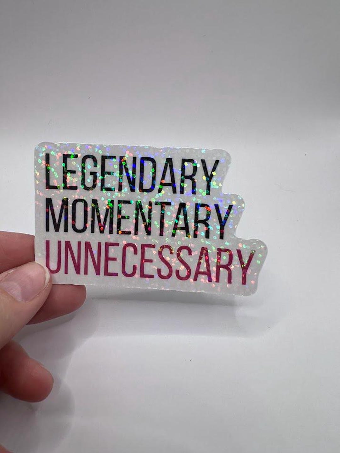 Holographic Lyric Sticker Packages - Etsy