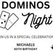 Dominos Themed Invitation | Dominos Invite| Printable Birthday ...