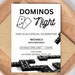 Dominos Themed Invitation | Dominos Invite| Printable Birthday ...