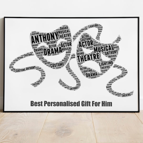 Drama Teacher Poster - Etsy