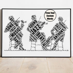 Custom Band Director Print, Band Teacher Gift, Band Gift, Music Wall ...