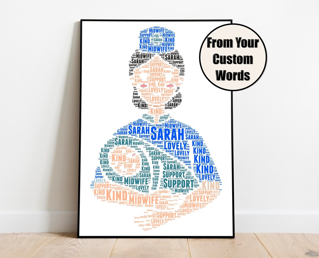 Personalized Midwife Print, Midwife Gift, Midwife Art, Call the Midwife ...
