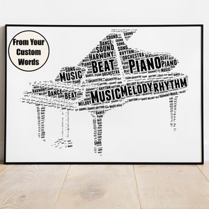 Custom Band Director Print, Band Teacher Gift, Band Gift, Music Wall ...