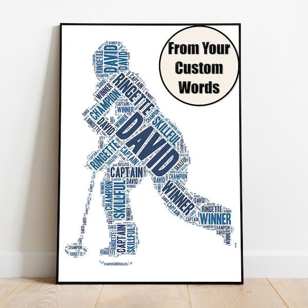 Ringette Word Art - Etsy