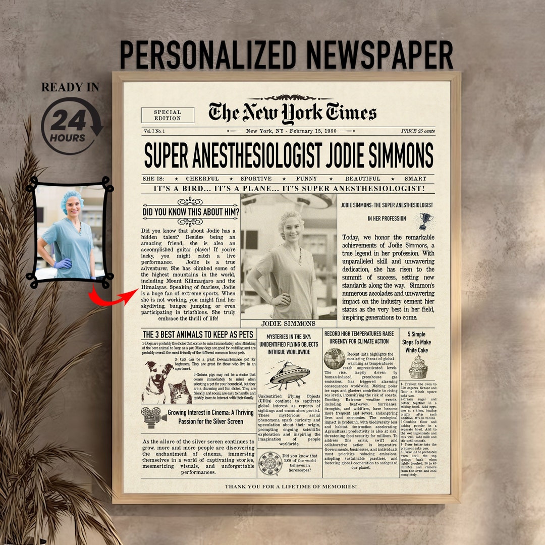 Anesthesiologist Gift, Personalized Anesthesiologist CRNA Graduation ...