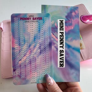 Mini Penny Saver Savings Challenge - Etsy
