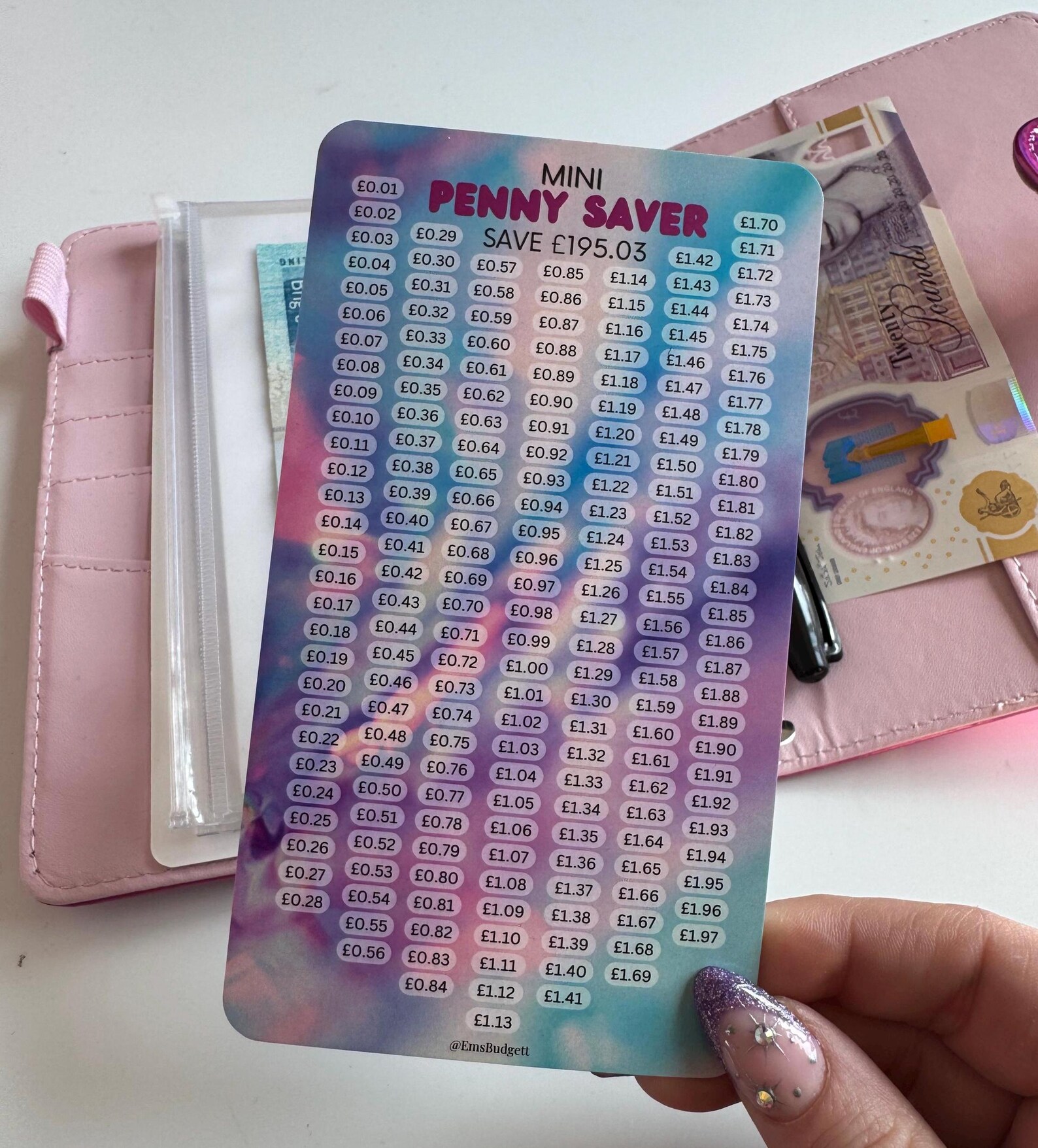 Mini Penny Saver Savings Challenge - Etsy