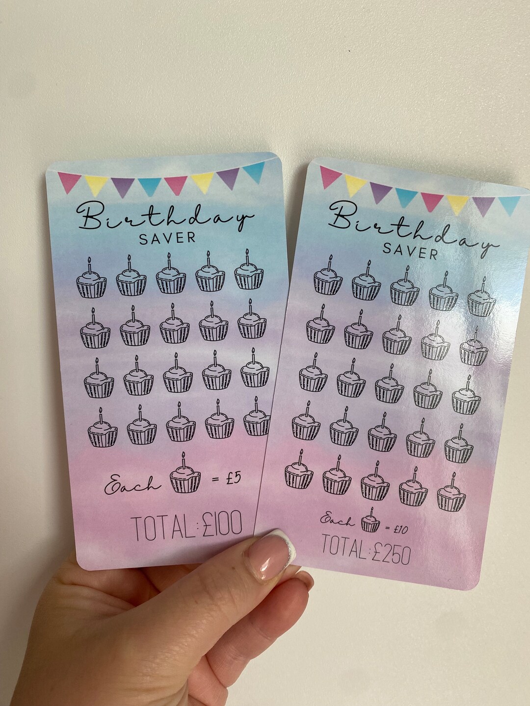 Birthday Savings Tracker - Etsy