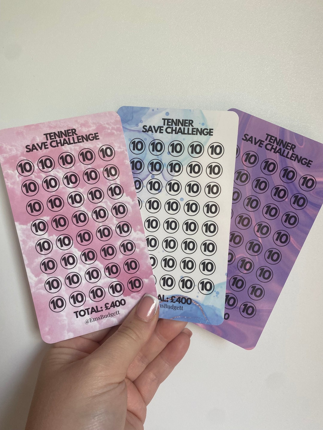 Tenner Savings Challenge - Etsy UK