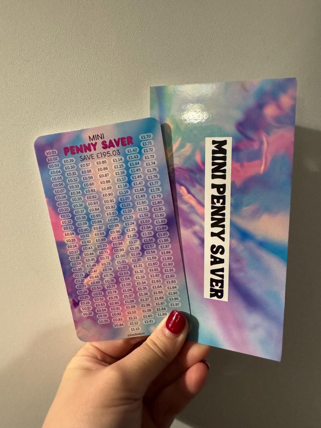 Mini Penny Saver Savings Challenge - Etsy