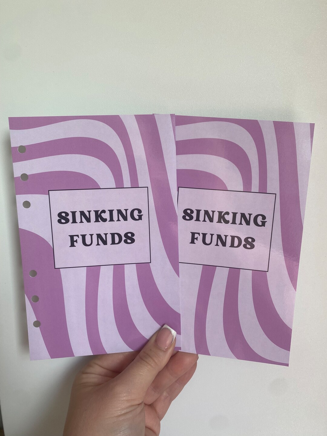Sinking Funds Binder Divider - Etsy UK