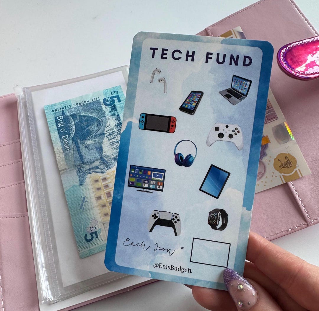 Tech Fund Saving Tracker - Etsy UK