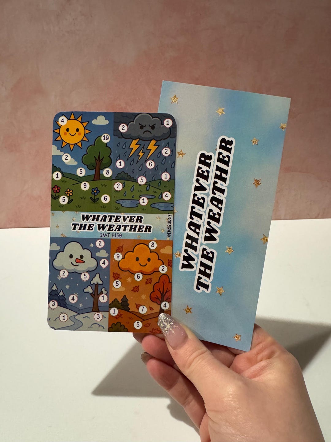 Whatever the Weather Savings Tracker - Etsy