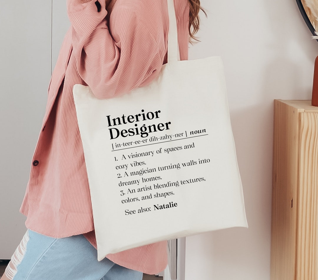 Personalized Interior Designer Thank You Tote Bag, New Interior ...