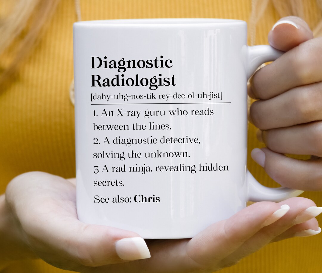 Personalized Diagnostic Radiology Graduate Mug, Diagnostic Radiology ...