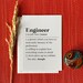 Personalized Engineer Card, Funny Engineer Card, Mechanical Engineer ...