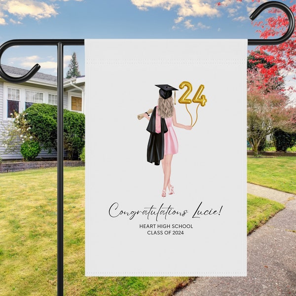 2024 Graduate Congratulations Garden Flag - Etsy