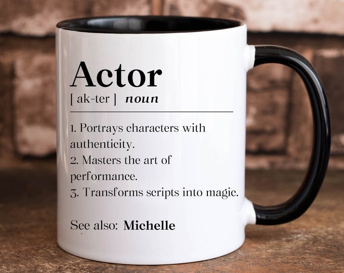 Personalized Actor Card, Drama Graduate Gift, Teather Student Greeting ...