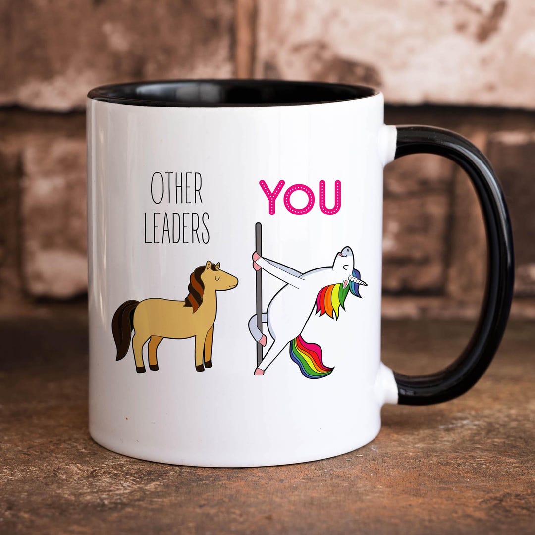 Funny Leader Mug, Team Leader Appreciation Gift, Manager Thank You ...