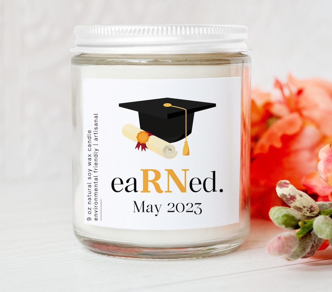 Nurse Graduation Candle, Funny Nursing School Gift, RN Graduation ...