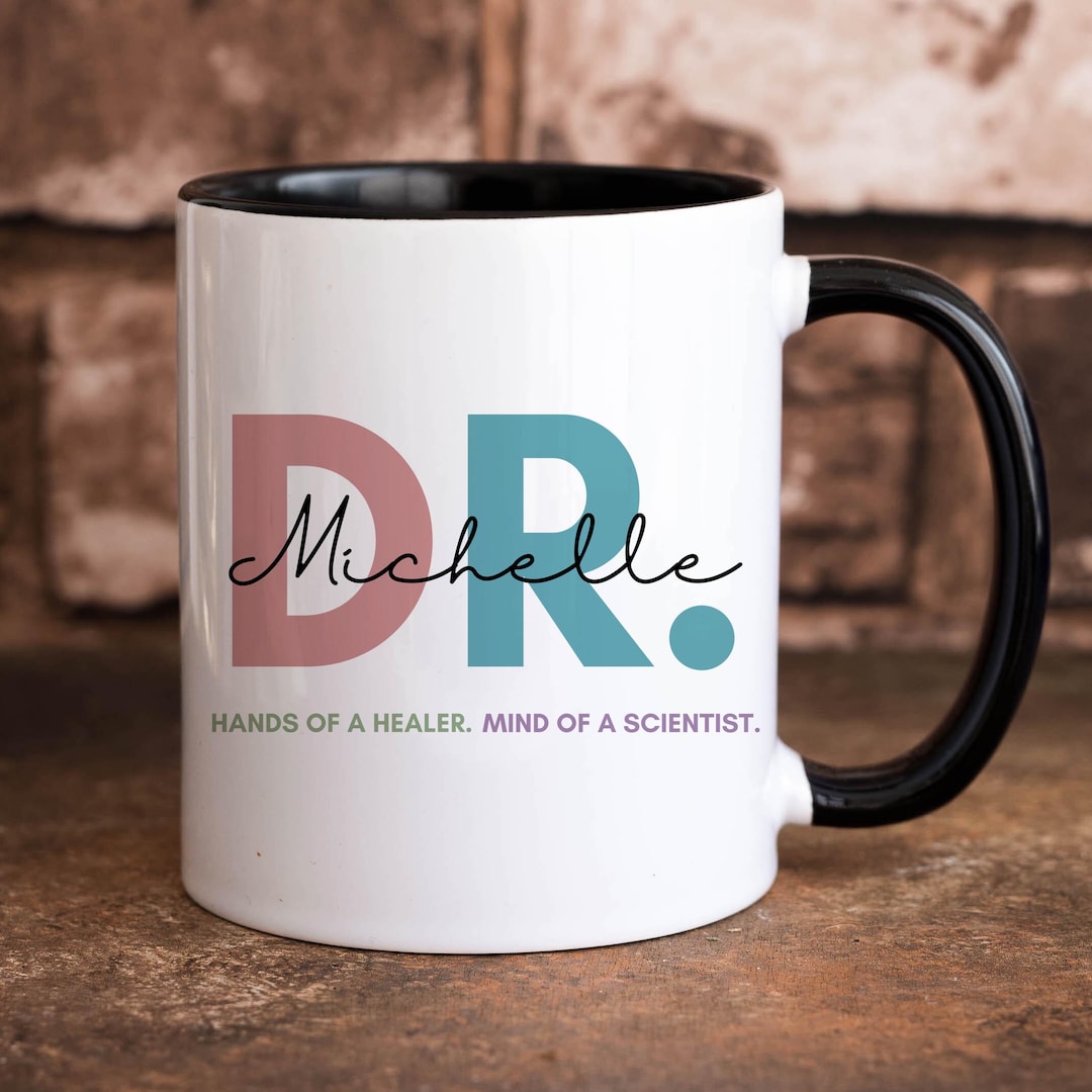 Personalized Doctor Appreciation Mug, Medical School Graduate Gift ...