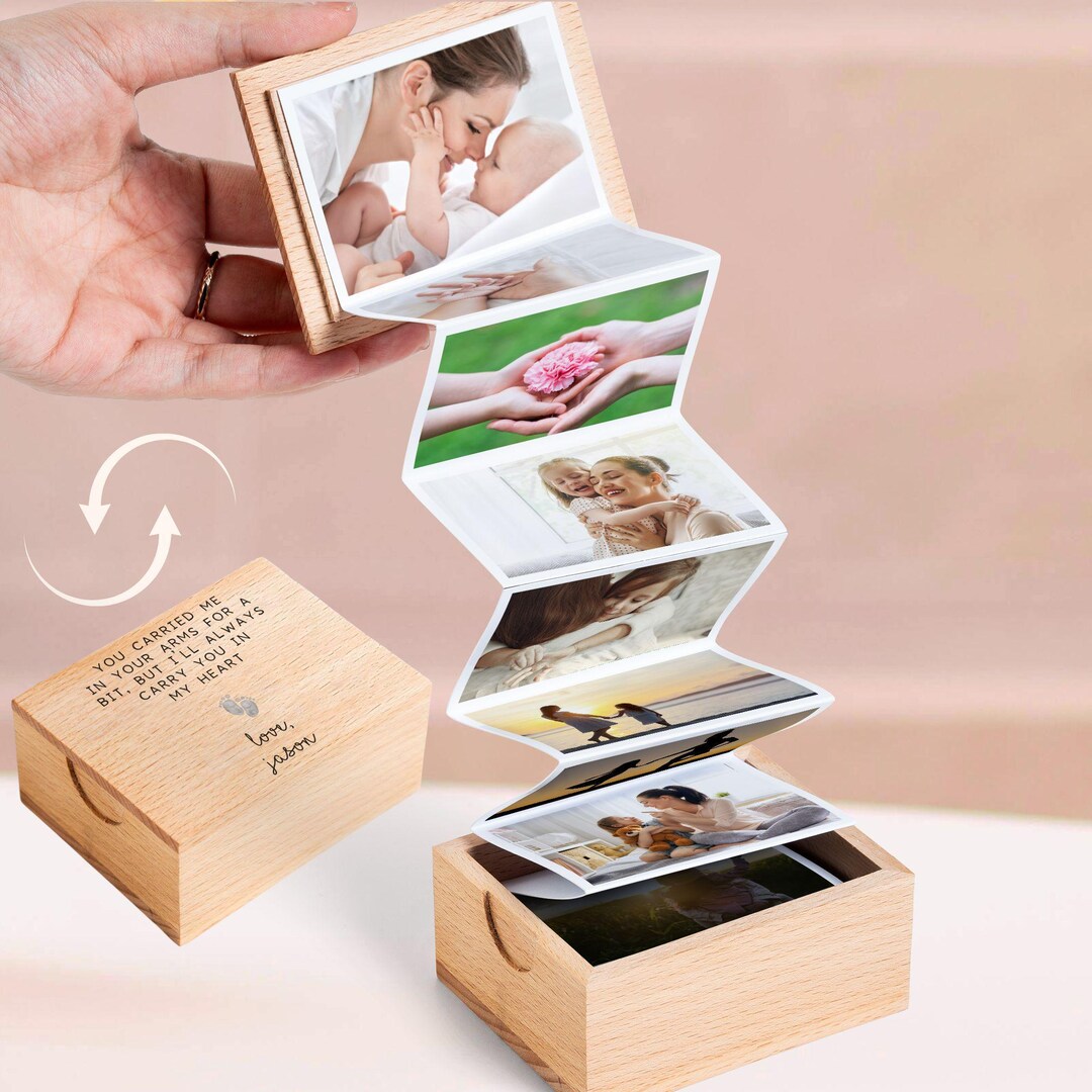 Personalized Nanny Memory Pull Out Photo Album, Nanny Appreciation ...