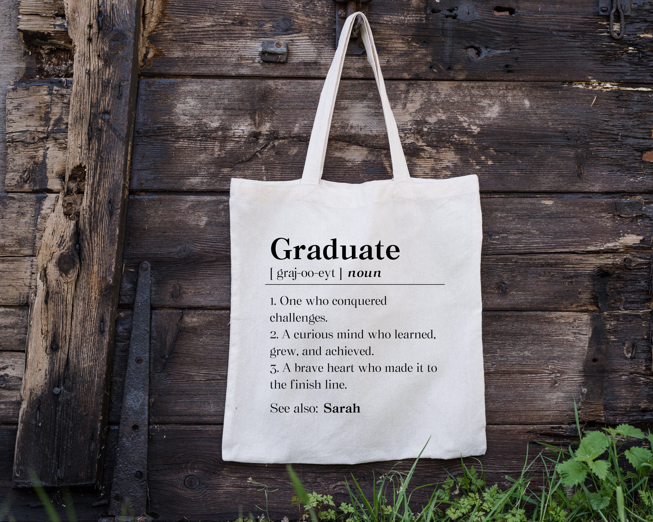 Personalized Graduation Tote Bag Custom Graduate Canvas Tote - Etsy