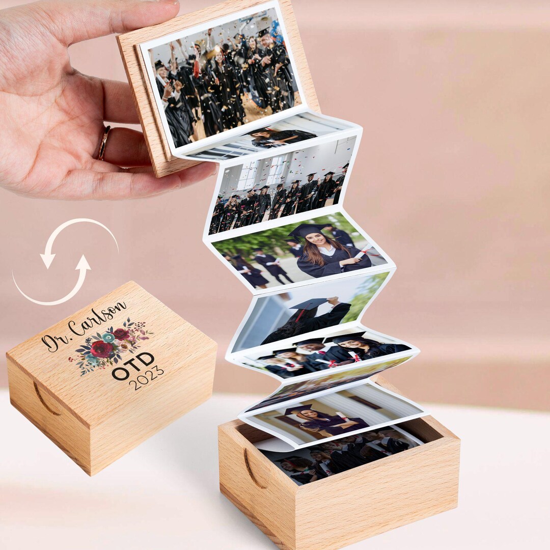 Personalized Otd Graduation for Her Pull Out Photo Album, Otd Graduate ...