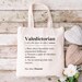 Personalized Valedictorian Definition Tote Bag, University Graduate ...