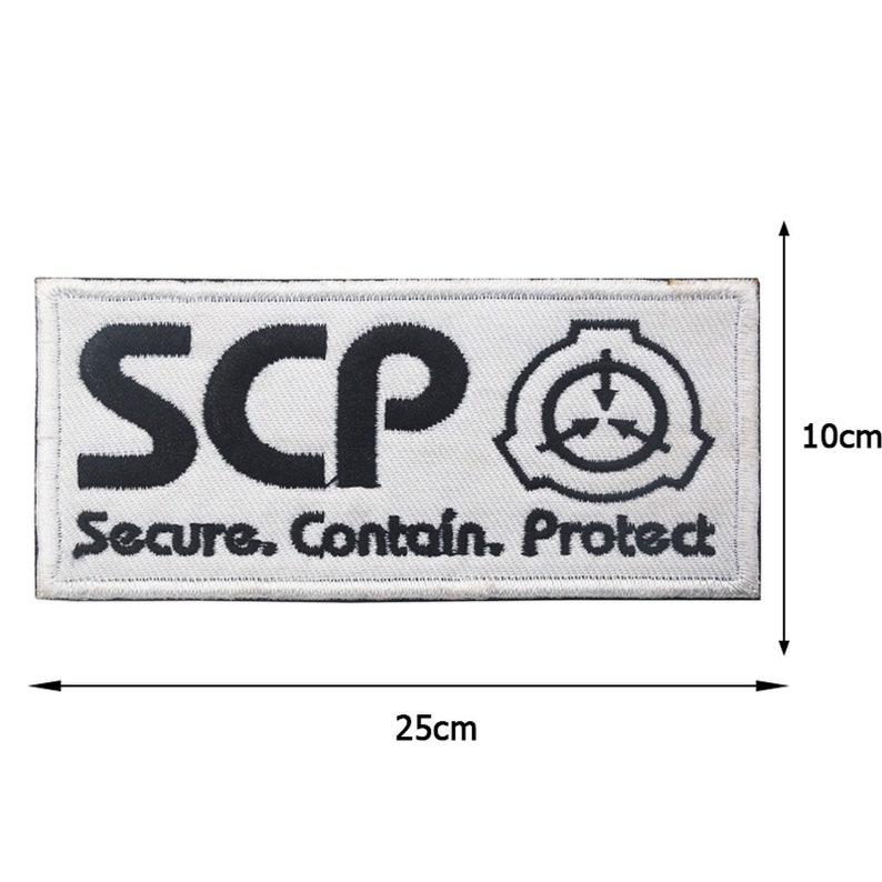 SCP Foundation Embroidery Patch SCP Foundation Badges SCP - Etsy