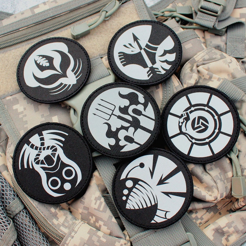 Omega-12 achilles' Heels SCP Foundation Patch Mobile Task Force Patch ...