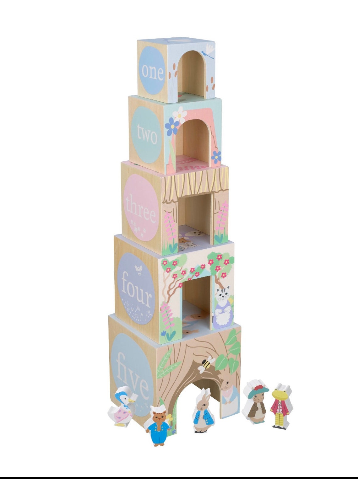 Peter Rabbit Stacking Cubes - Etsy UK