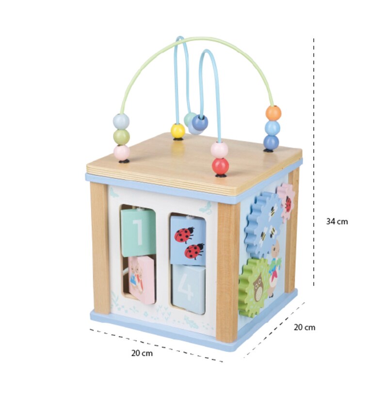 Peter Rabbit Activity Cube - Etsy