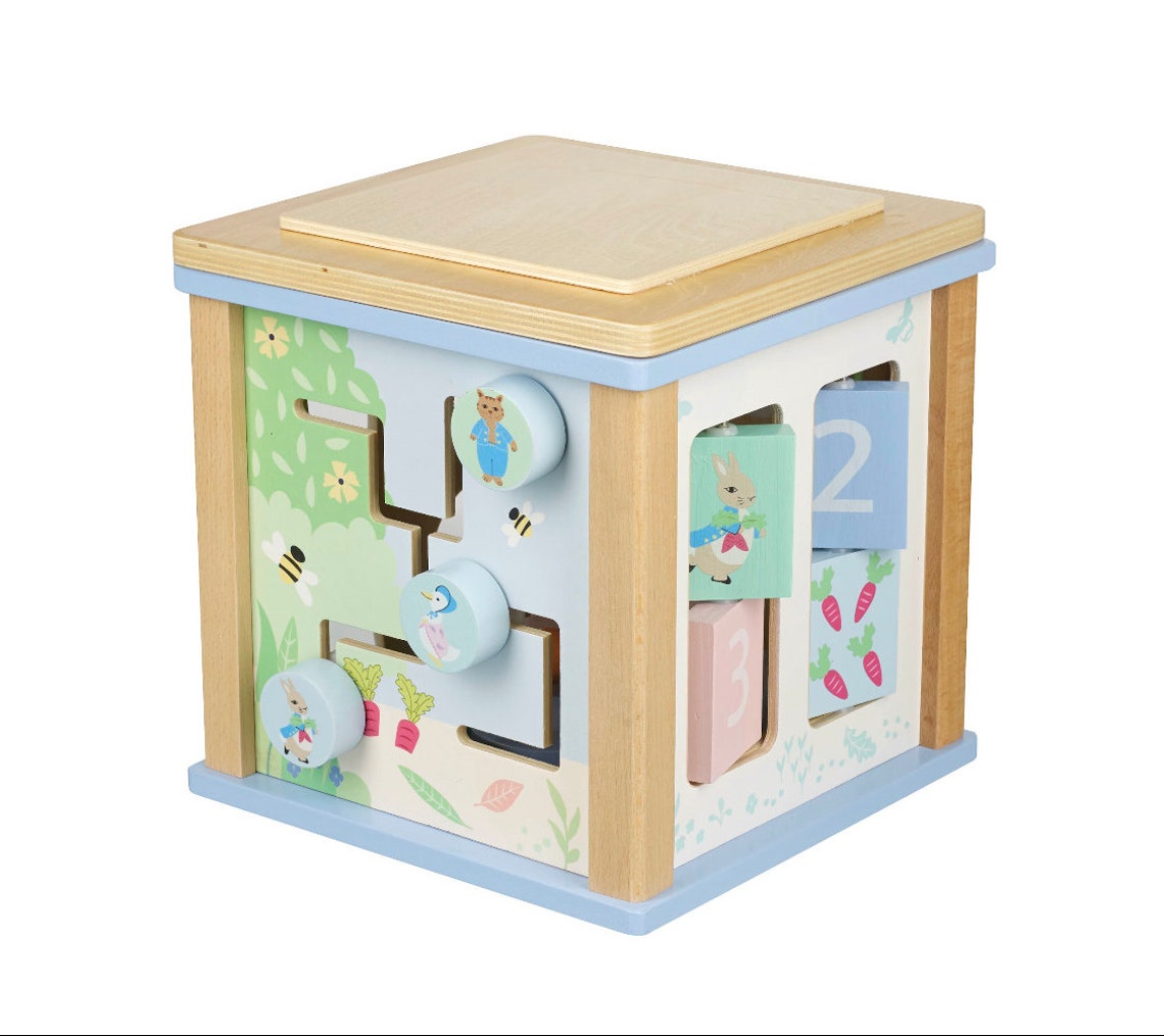 Peter Rabbit Activity Cube - Etsy